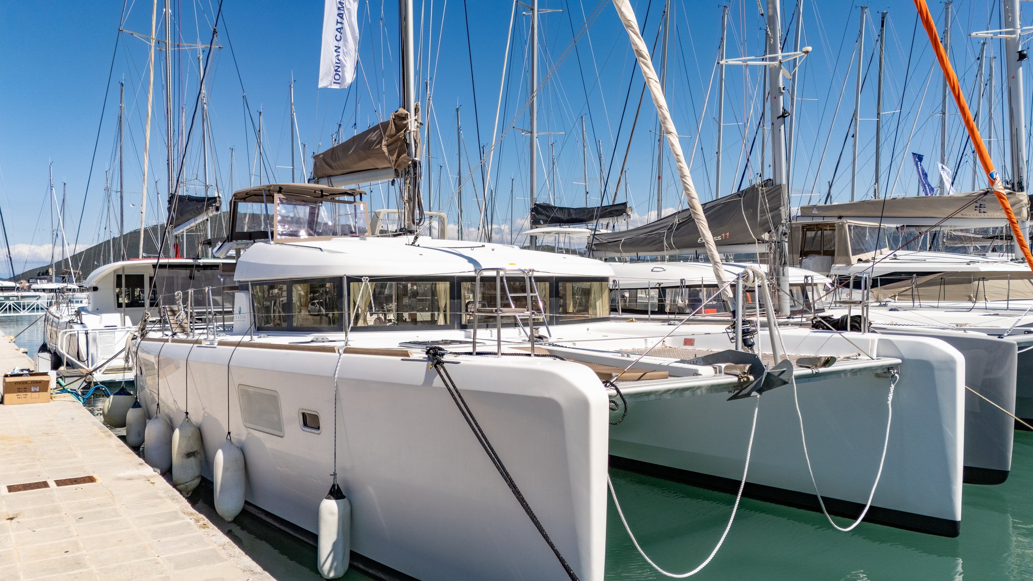 Catamaran Lagoon 39 Deep Blue for charter - Greece | Yacht4Less
